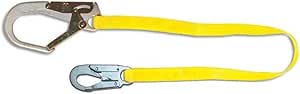 Guardian Fall Protection 01266 6-Foot Single Leg Non-Shock Absorbing ...