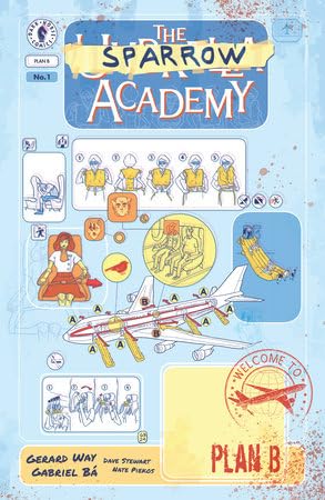 The Umbrella Academy Plan B #1 CVR A Ba: Gerard Way, Gabriel Bá: Amazon ...