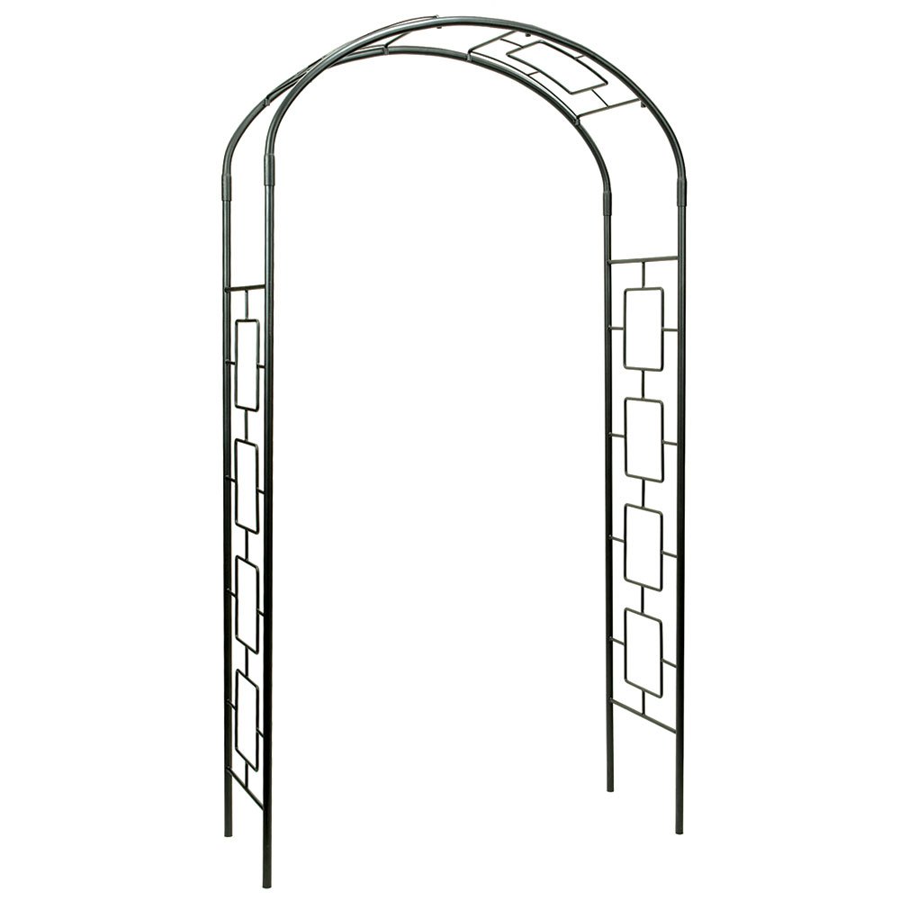 Amazon.com : Achla Designs ARB-11 Modern Metal Arbor Arch,Garden Décor ...