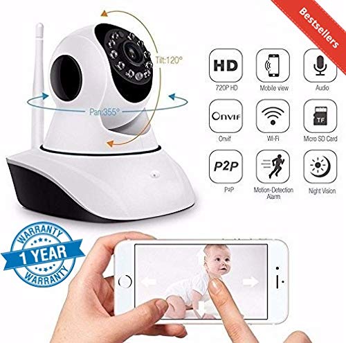Buy RD Kart Ultimate Dual Antenna WiFi Enabled Indoor Security Camera ...