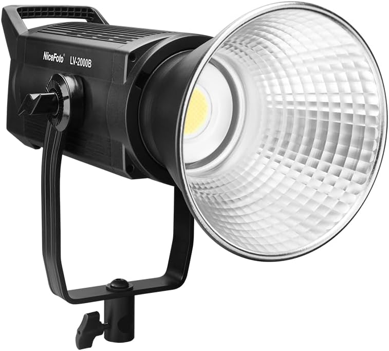 Amazon.co.jp: LED ビデオライト ERYUE、 LV-2000B LED ビデオライト 200W ハイパワー撮影ライト ...