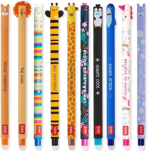 Legami Set of 2 Erasable Gel Pens, Easter Edition, Pens with Erasable ...
