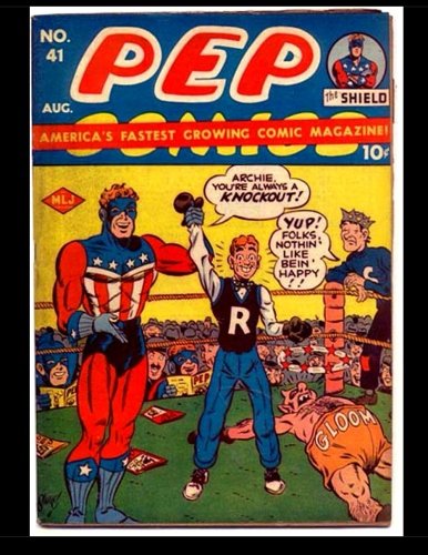 Pep Comics #41: Magazines Inc., M.L.J., Therrian, Kari A: 9781500692582 ...