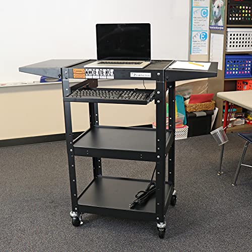 Snapklik.com : Pearington Rolling AV Cart