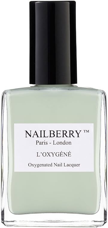 Nailberry L'Oxygéné Oxygenated Nail Lacquer | Minty Fresh, 15 ml ...
