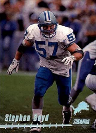 Amazon.com: 1999 Stadium Club #112 Stephen Boyd NFL Football Trading ...