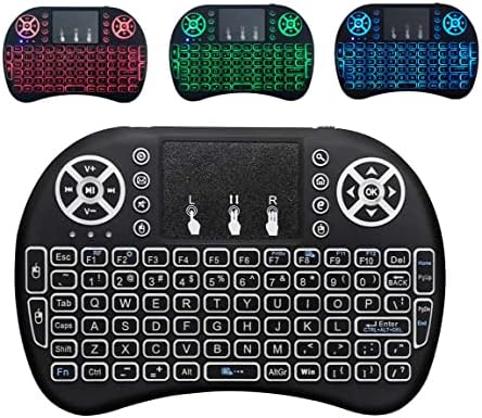 Amazon.com: Mini 2.4GHz Wireless Keyboard with Touchpad Mouse, Upgraded ...
