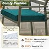 Amazon.com : AONETOZ Outdoor Chair Cushion,Olefin Outdoor Seat Cushions ...