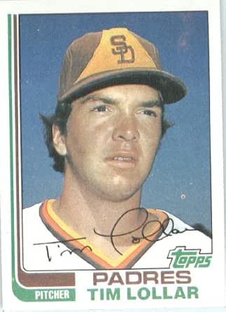 Amazon.com: 1982 Topps Baseball Card #587 Tim Lollar : Collectibles ...