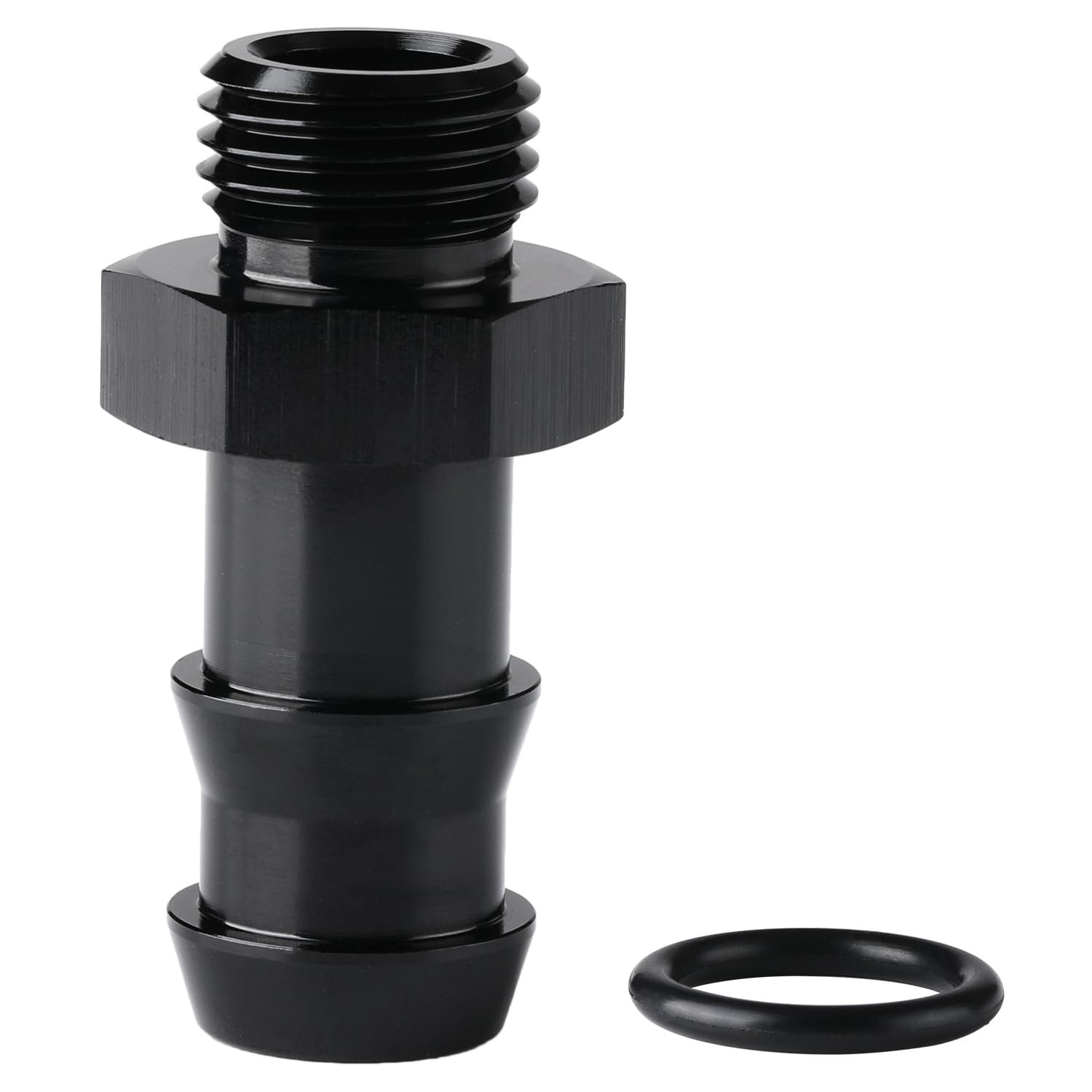 Snapklik.com : 6AN -6 ORB Male To 1/2 Hose Barb Straight Fitting ...