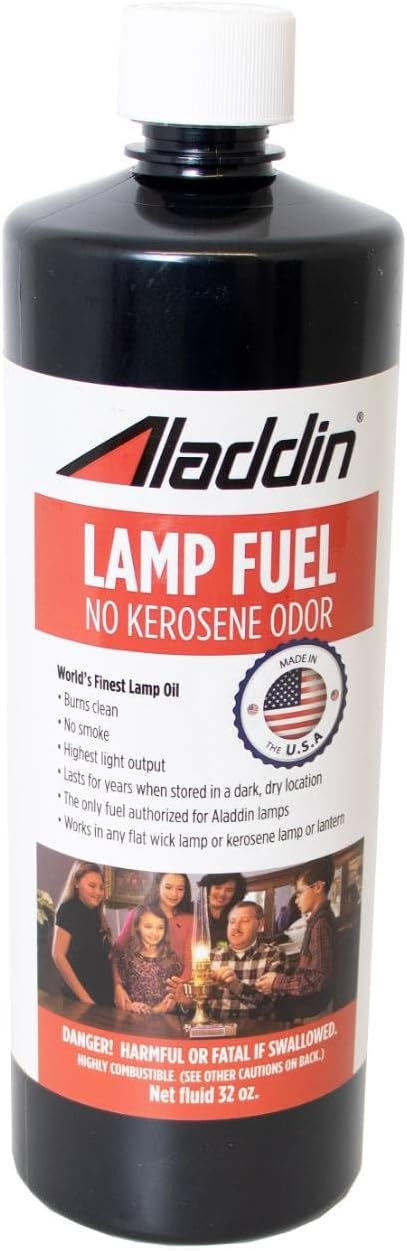 Amazon.com: Aladdin Clear Lamp Oil Fuel - Kerosene Alternative Clean ...