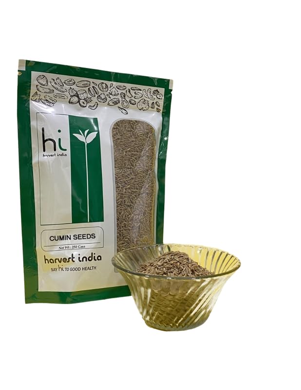Hi Harvest India Cumin Seeds 500Gm / No Artificial Colours And ...