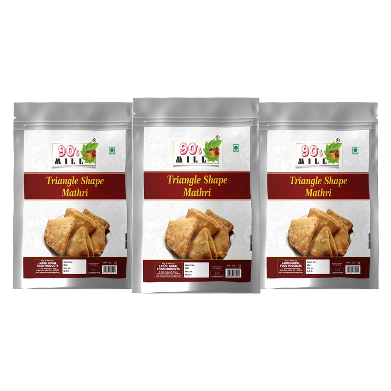 90's MILL Organic Chaat Papdi/Sev Puri/Chaat Puri/Chat Papdi/Chat Puri ...