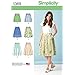 Amazon.com: Simplicity 1369 Women's Skirt Sewing Pattern, Sizes 14-22 ...
