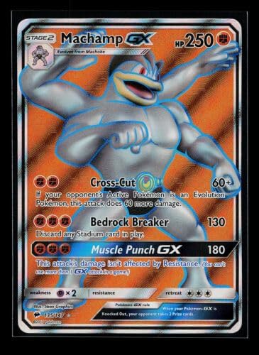 Machamp-GX - 135/147 - Full Art Ultra Rare - Sun & Moon: Burning ...