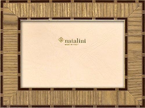 Amazon.com - Natalini Marquetry Photo Frame Made in Italy, Tulipwood ...