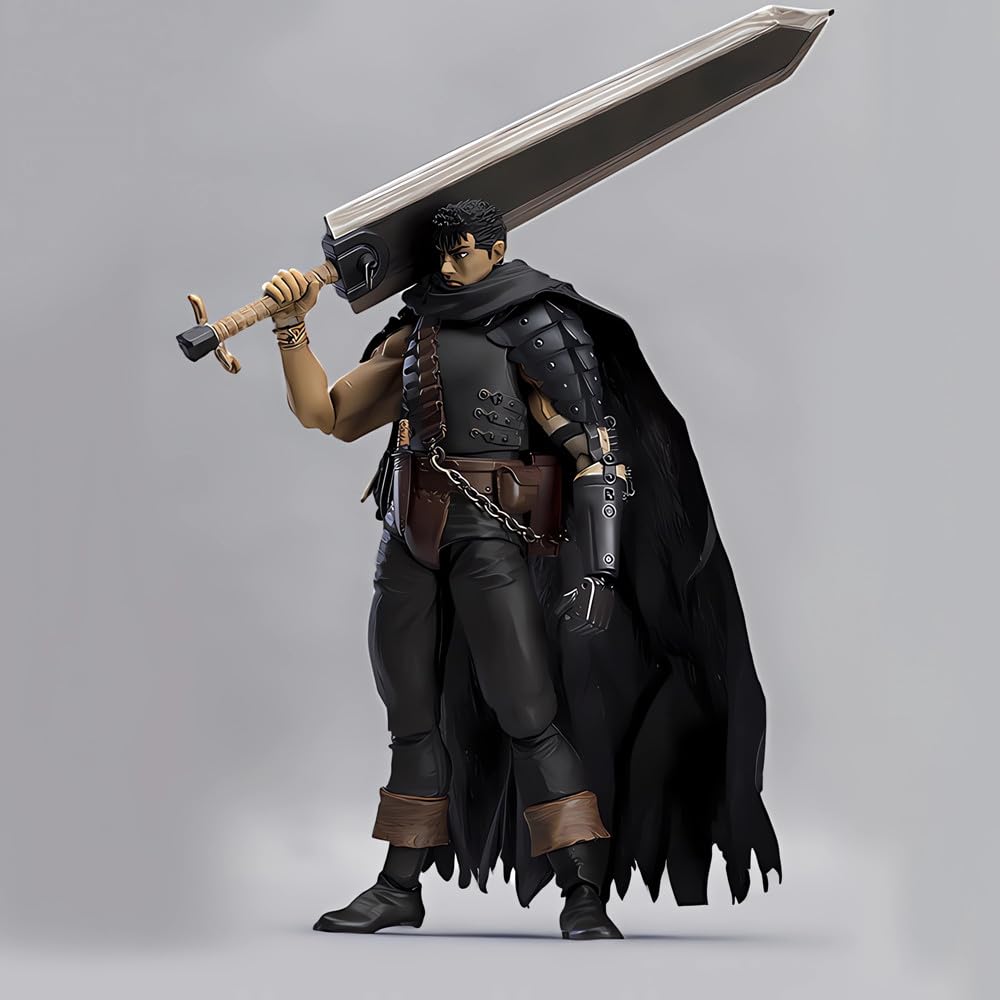 Snapklik.com : Guts Figure Berserk Figures Anime Berserk Statue Black ...