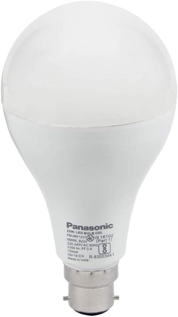 Buy Panasonic Base B22 23-Watt LED Bulb (Pack of 1, Cool Day Light ...