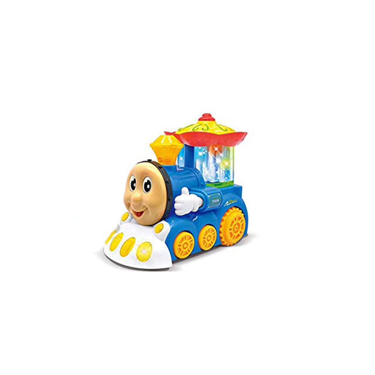 Buy Gooyo Super Fountain Toy Train with Dazzling Lights and Dynamic ...