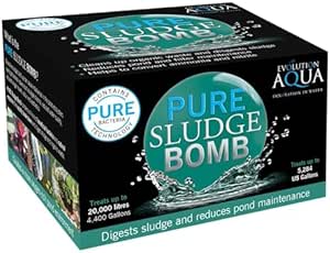 x2 Pack Evolution Aqua Pure Sludge Bomb Pond Sludge Remover – Natural ...
