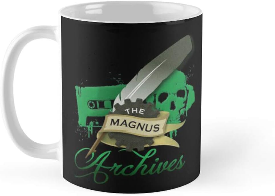 Amazon.com: The Magnus Archives Logo Coffee Mug 11oz & 15oz Ceramic Tea ...
