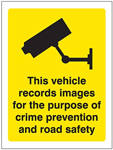 Vehicle Marking Signs - Cameras are fitted to this vehicle - Self ...
