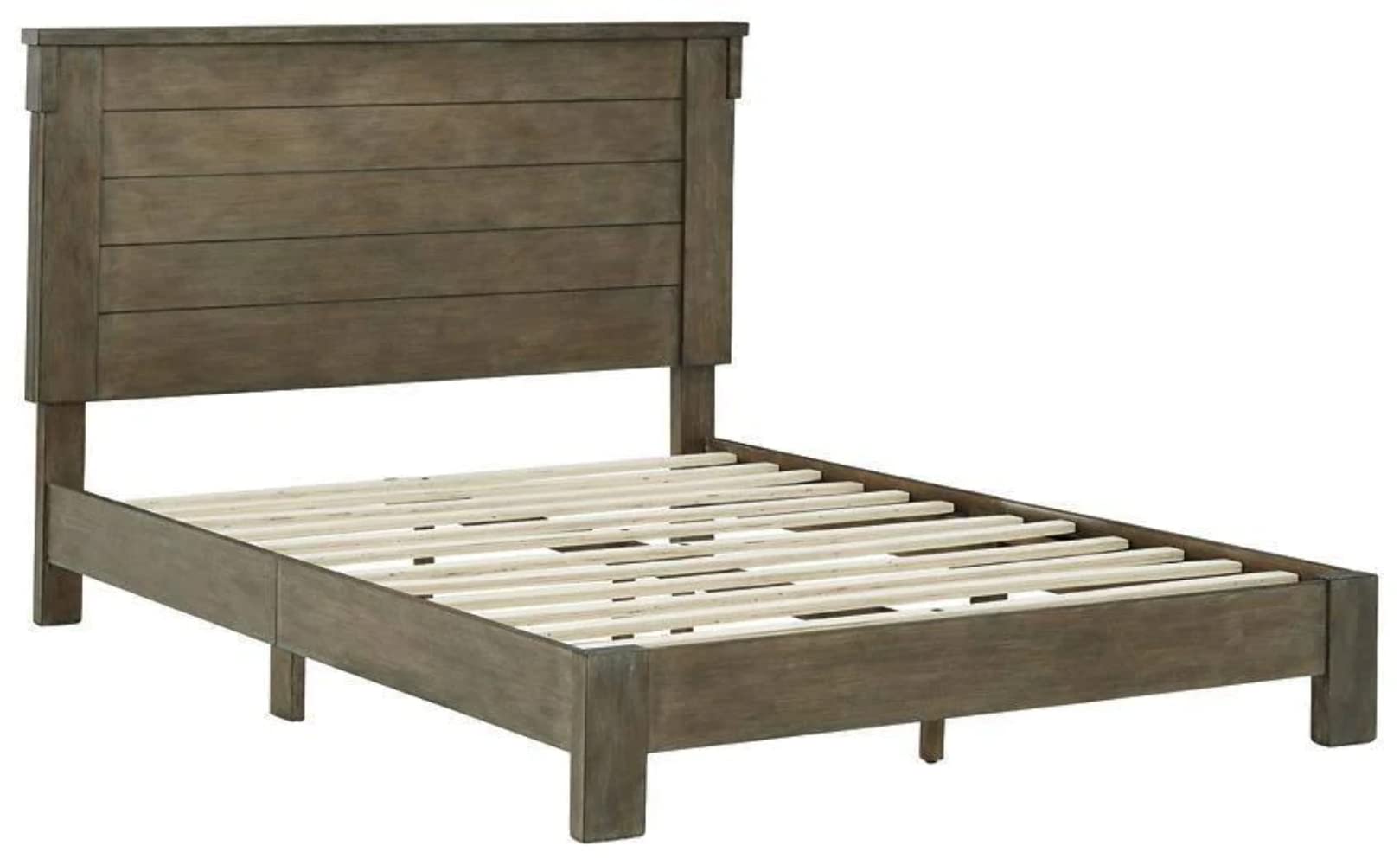 Signature Design by Ashley Shamryn Rustic Panel Bed Frame, Full ...