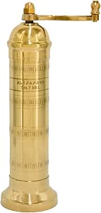 Brass Salt Mill 108 8" - Alexander Handmade Mills: Pepper Mills: Amazon ...