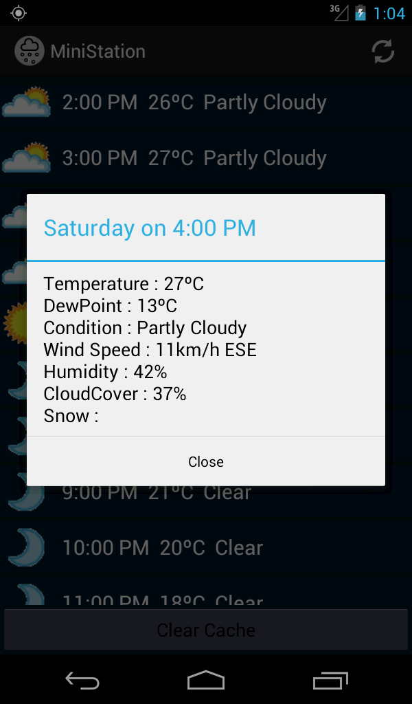 Weather Cast - App on Amazon Appstore