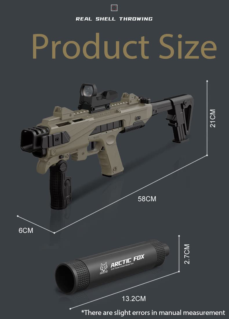 Toy Guns Fake for Boys Toy Guns That Look Ejecting Magazine Toy Cap ...