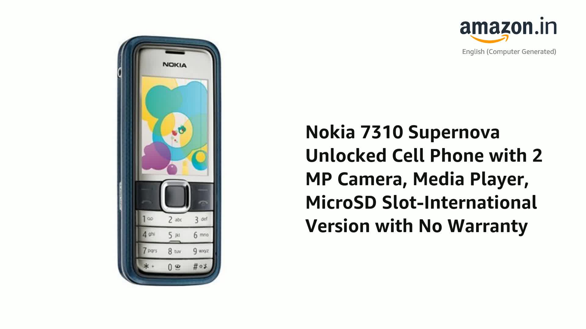 Nokia 7310 Supernova