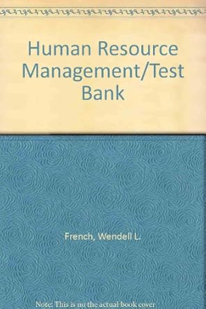 Buy Human Resource Management/Test Bank Book Online at Low Prices in ...