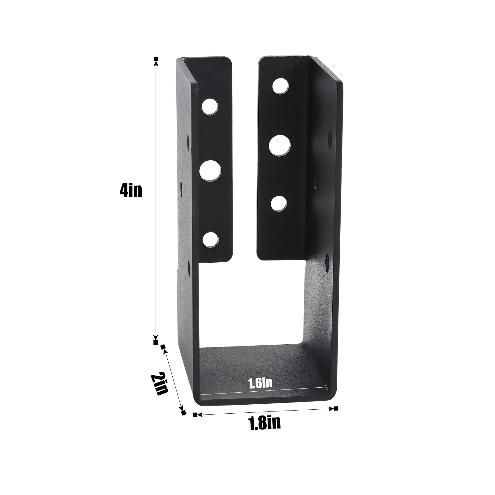 Snapklik.com : Concealed Joist Hangers, 16 Pcs Of 2"x4"Outdoor ...