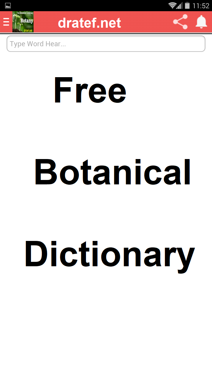 Free Botanical Dictionary - App on Amazon Appstore