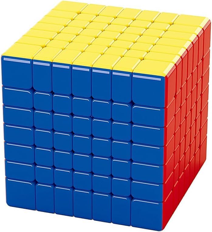 Toyshine 7X7X7 Stickerless Smooth Play Speed Cube Speedy Stress Buster ...