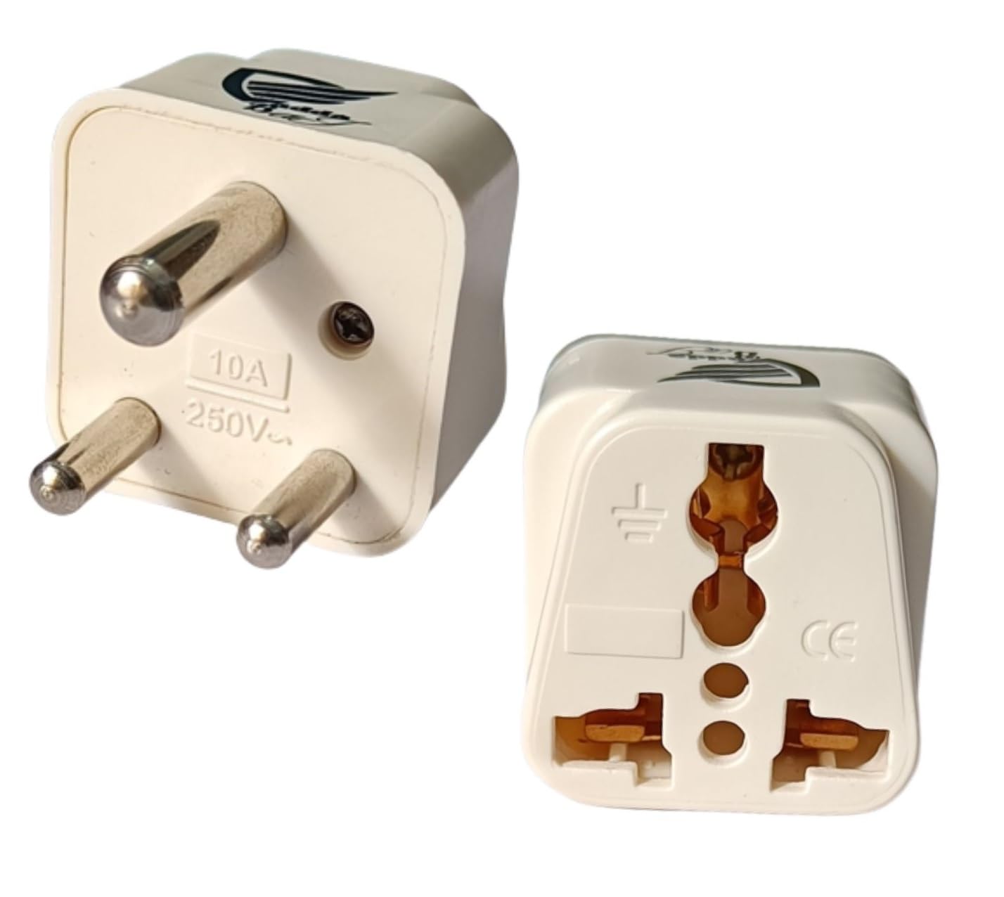 Vadda Bai US, UK to India Plug Converter Type D Travel Adapter for USA ...