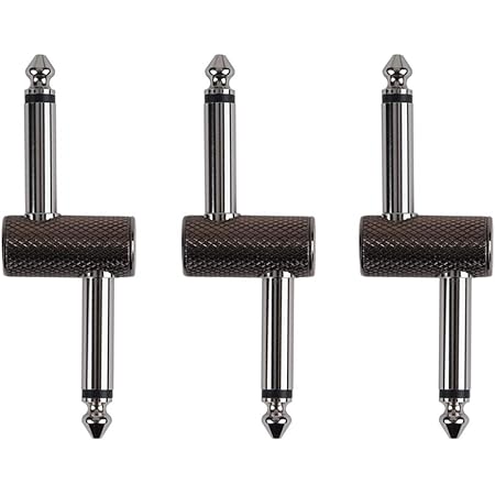 Amazon.com: Rayzm Guitar Pedal Patch Connector, 6.35mm (1/4") Guitar ...
