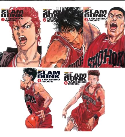 Kit Slam Dunk Vol. 1 - 5 | Amazon.com.br