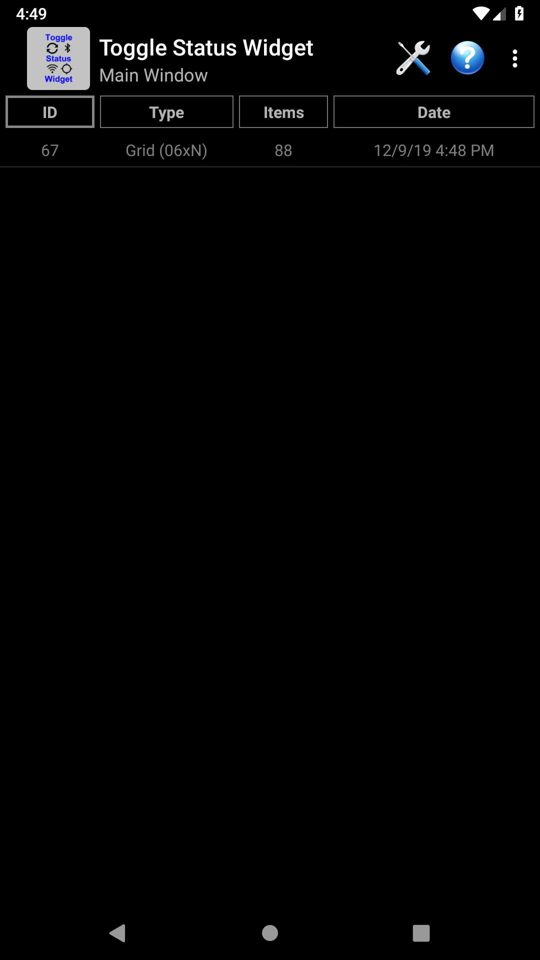 Toggle Status Widget - App on Amazon Appstore
