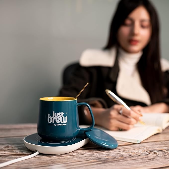 Buy Electric Coffee Mug Set (Pack of 1) | E-Mug Ceramic Cup with ...
