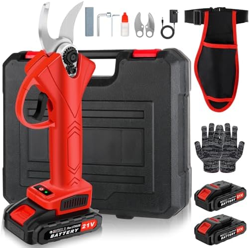 Amazon.com: Dragro Electric Pruning Shears Professional Cordless ...