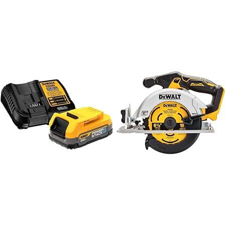 DEWALT 20V MAX* Starter Kit with POWERSTACK™ Compact Battery and ...