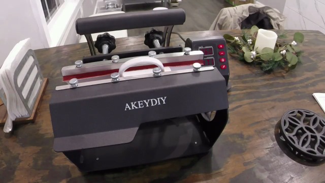 Watch AkeyDIY mug press makes putting designs on mugs easy! on Amazon Live