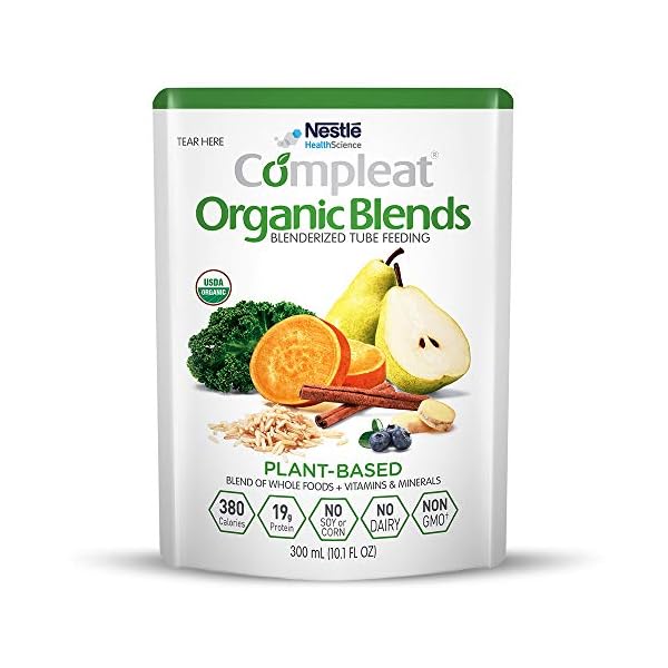 Compleat Organic Blends Plant Based, 10.1 fl oz Pouch, 24 Count ...