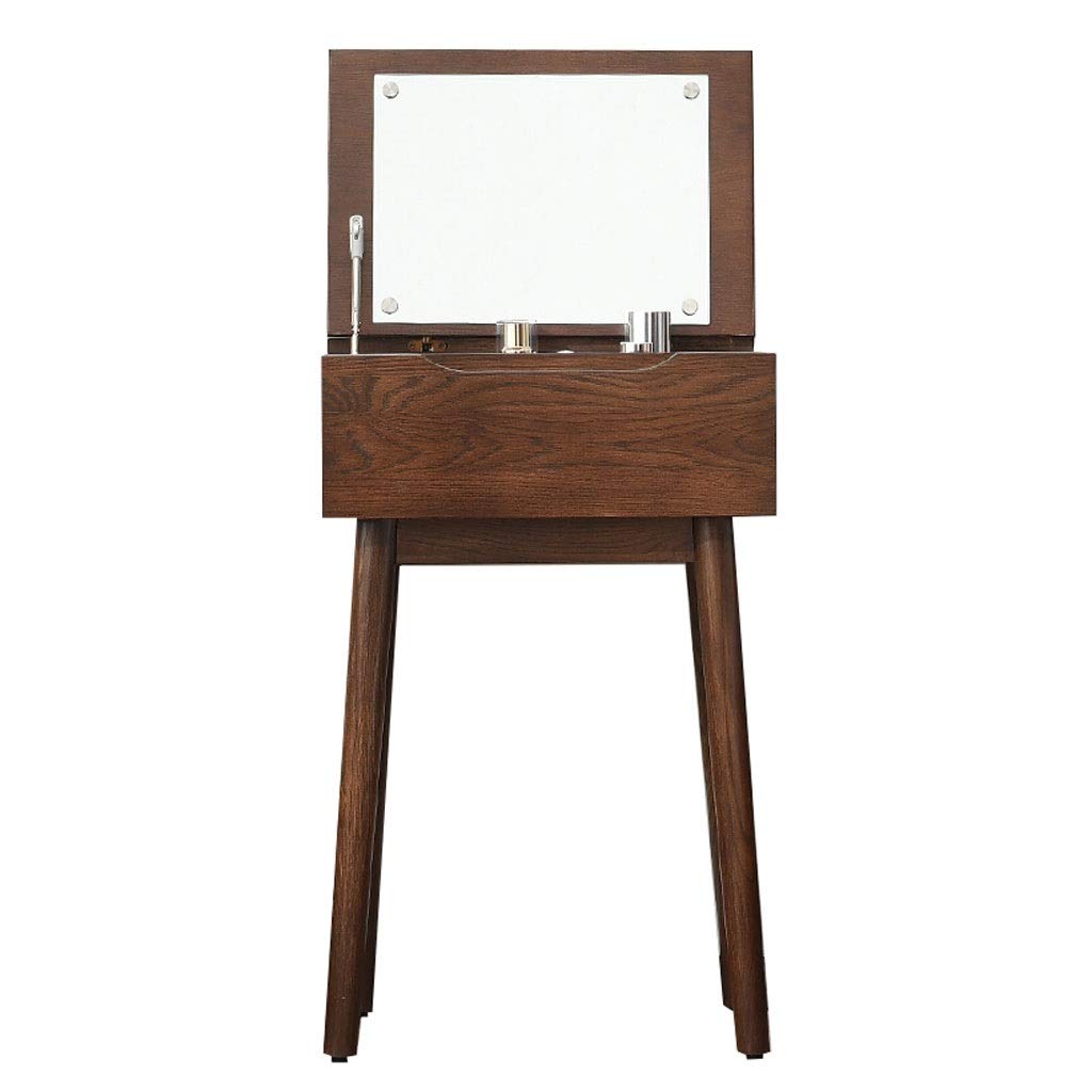 Buy Modern Dressing Table Solid Wood Dressing Table, Desktop Flip ...