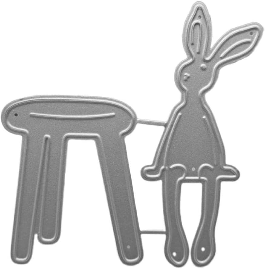 Amazon.com: Bunny Rabbits Dies and Stamp Sets for Card Making Honey Bee ...