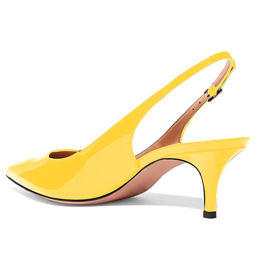 Snapklik.com : Slingback Pumps, Womens Pointed Toe Low Heel Sandals ...
