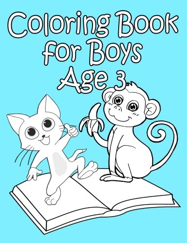 Buy Coloring Book for Boys Age 3: Easy and Cute - For Kids and Toddlers ...