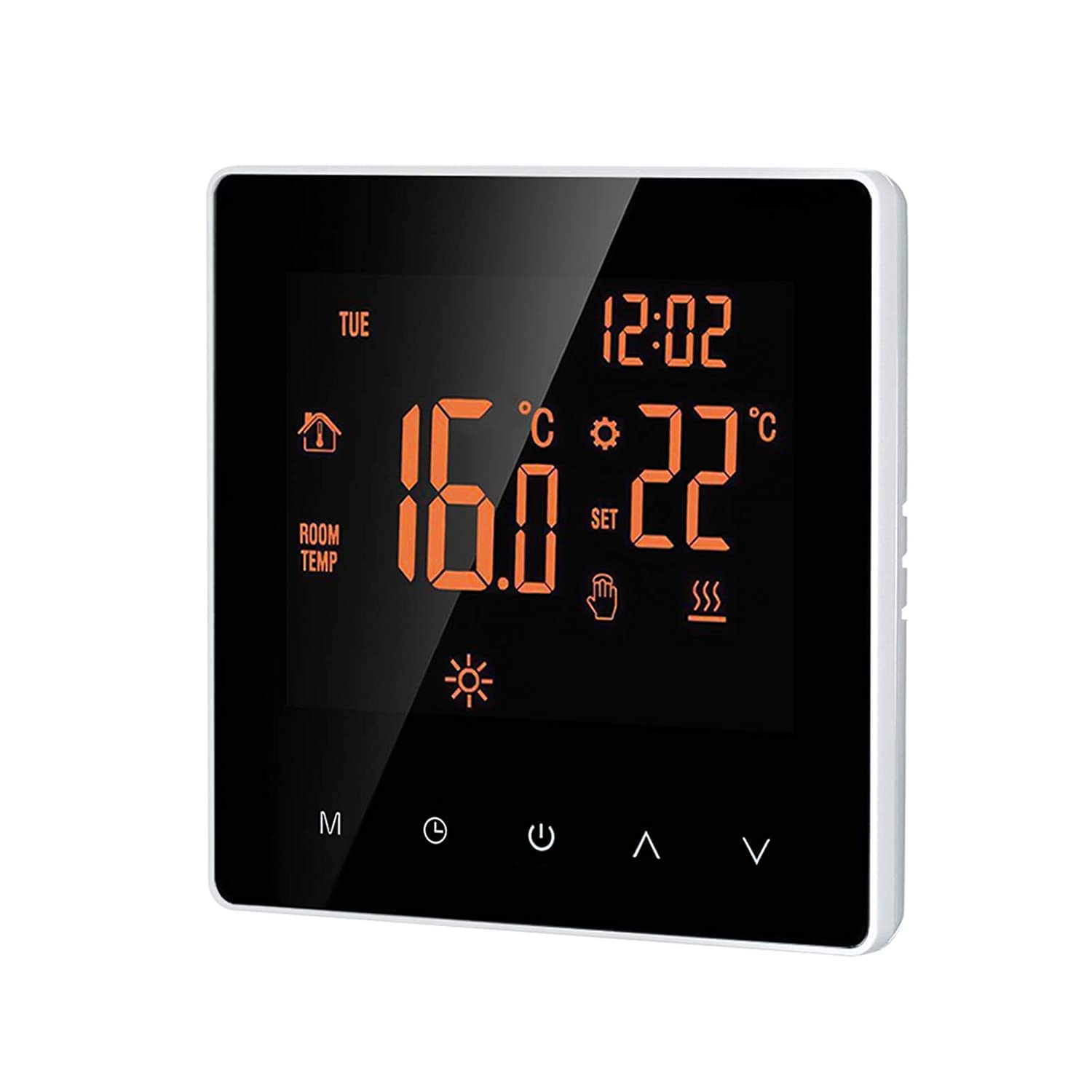 Smart Thermostat Digital Temperature Controller LCD DisplayTouch Screen ...