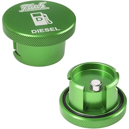 Amazon.com: ISSYAUTO DIESEL Gas Cap & Gas Cap Holder, DEF Cap ...